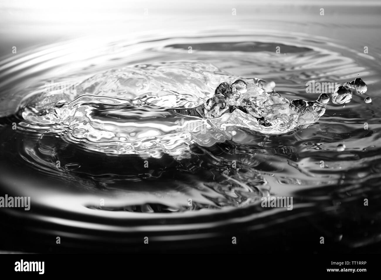 Close up bubble wave Black and White Stock Photos & Images - Alamy