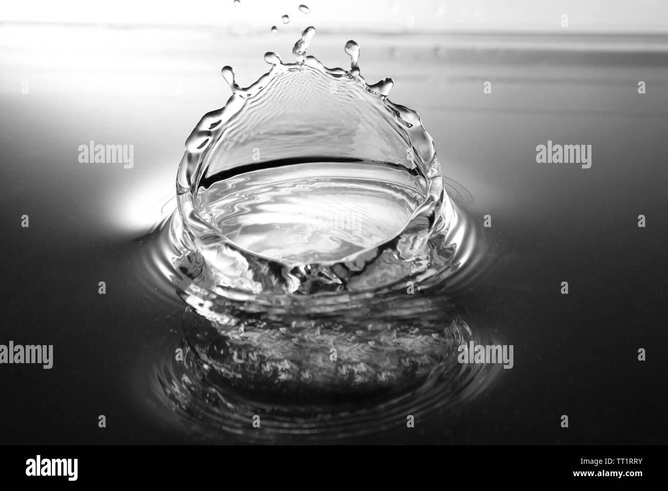 Water drops close-up Stock Photo - Alamy