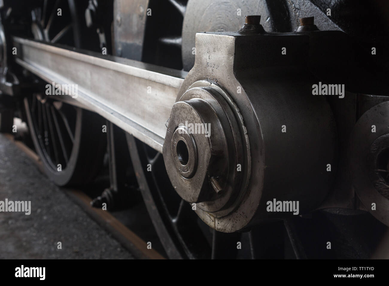 Train wheel connection mechanism hi-res stock photography and images ...
