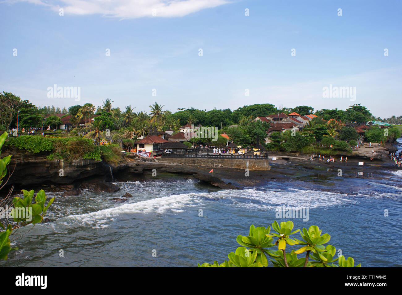 Tanah Lot Beach, Bali Island, Indonesia Stock Photo - Alamy
