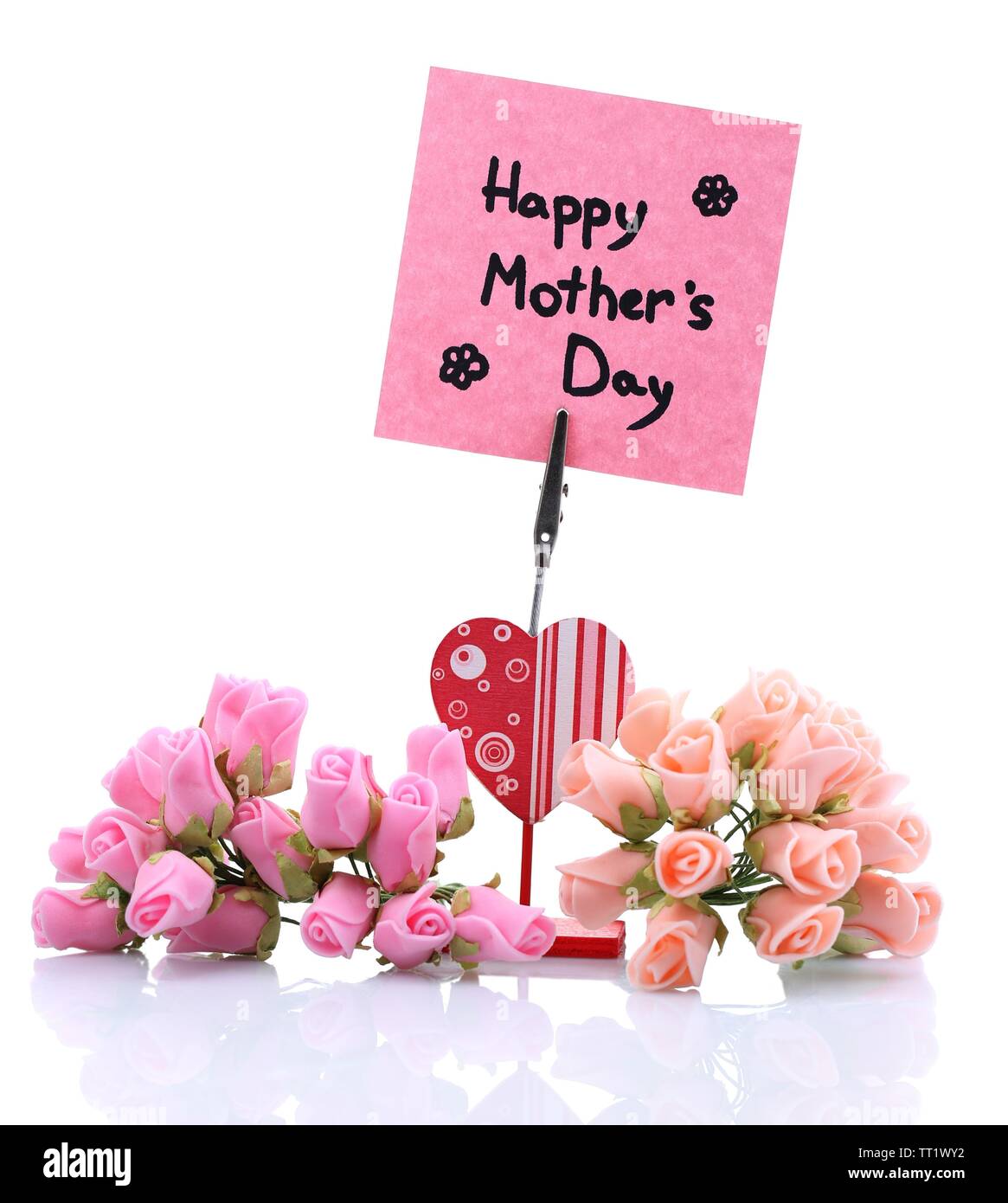 Happy mothers day sticky note hi-res stock photography and images - Alamy