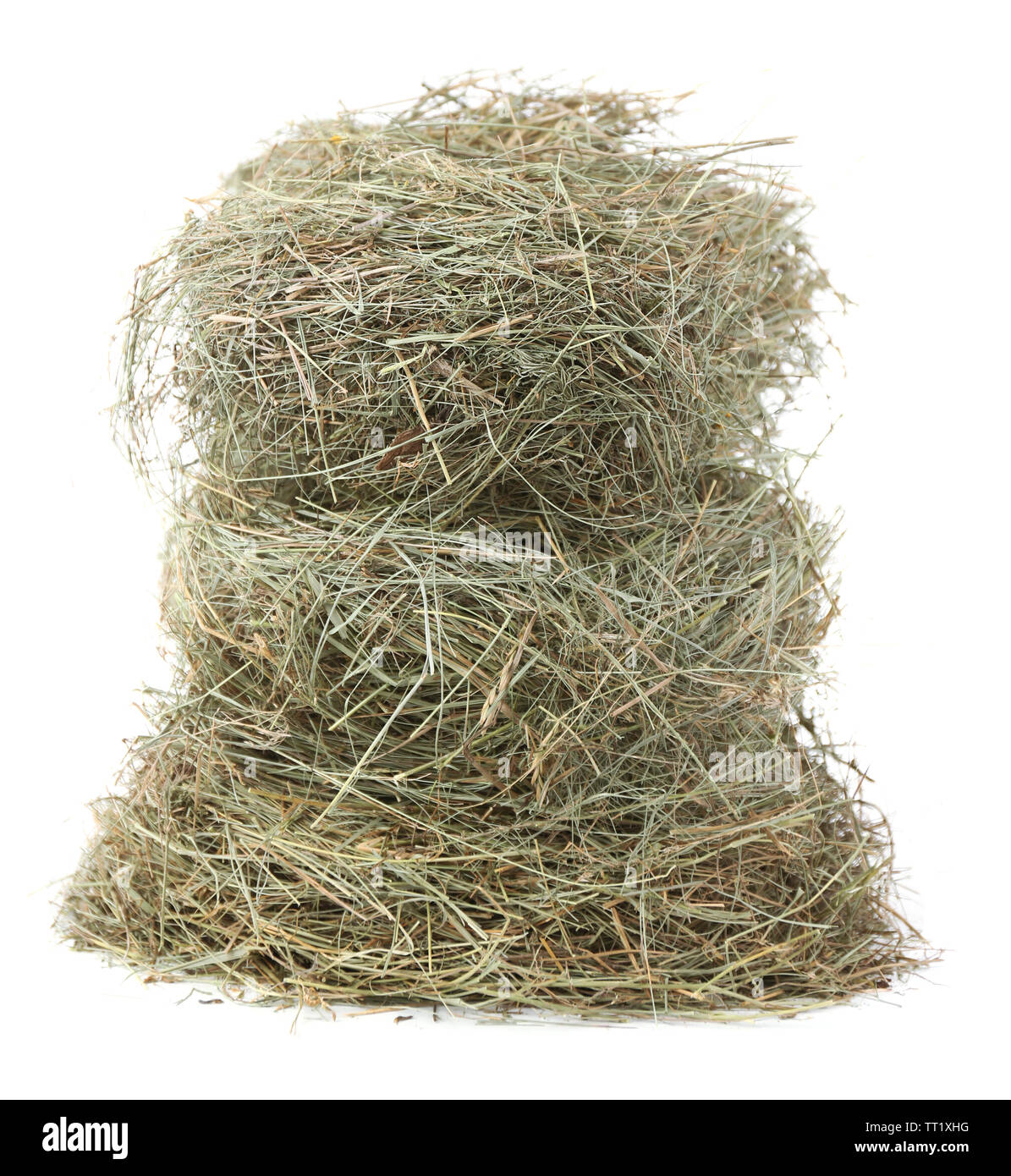Hay stacked Cut Out Stock Images & Pictures - Alamy