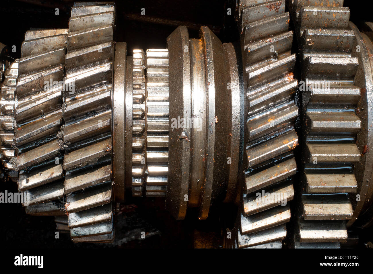 engine gears wheels Stock Photo - Alamy