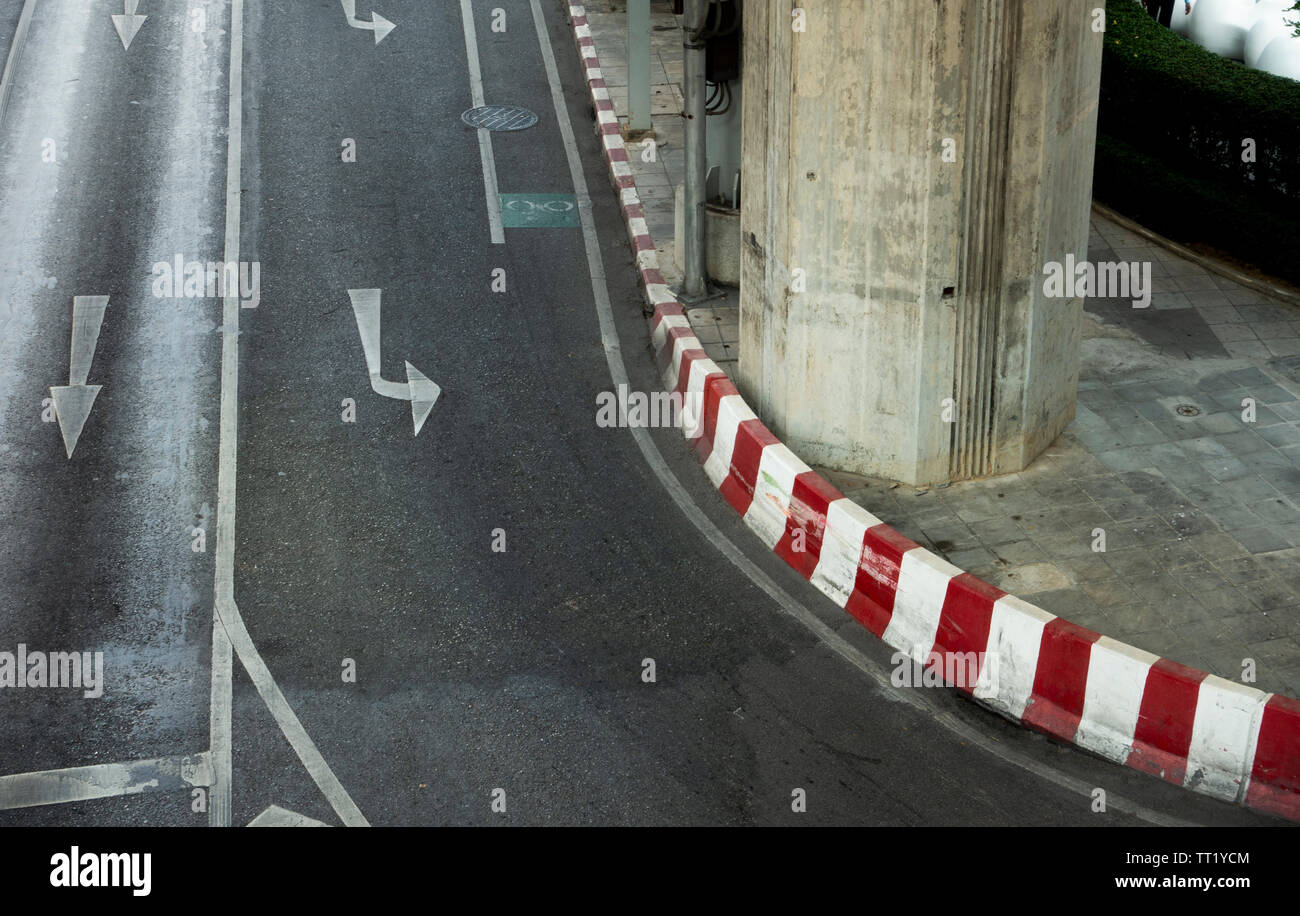 Roads and traffic lines Stock Photo - Alamy