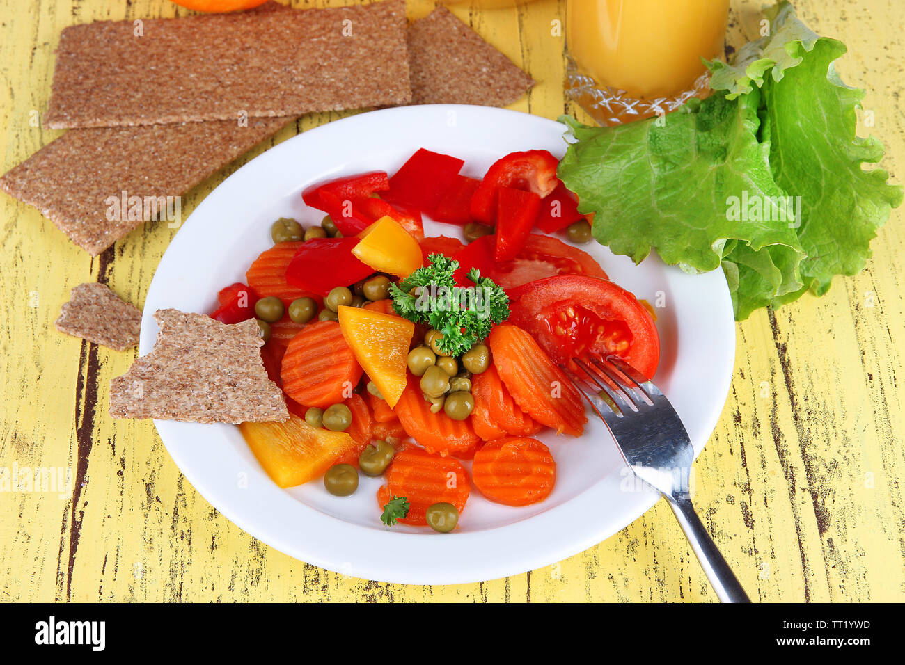 Easy fitness food to sustain shape in form Stock Photo - Alamy