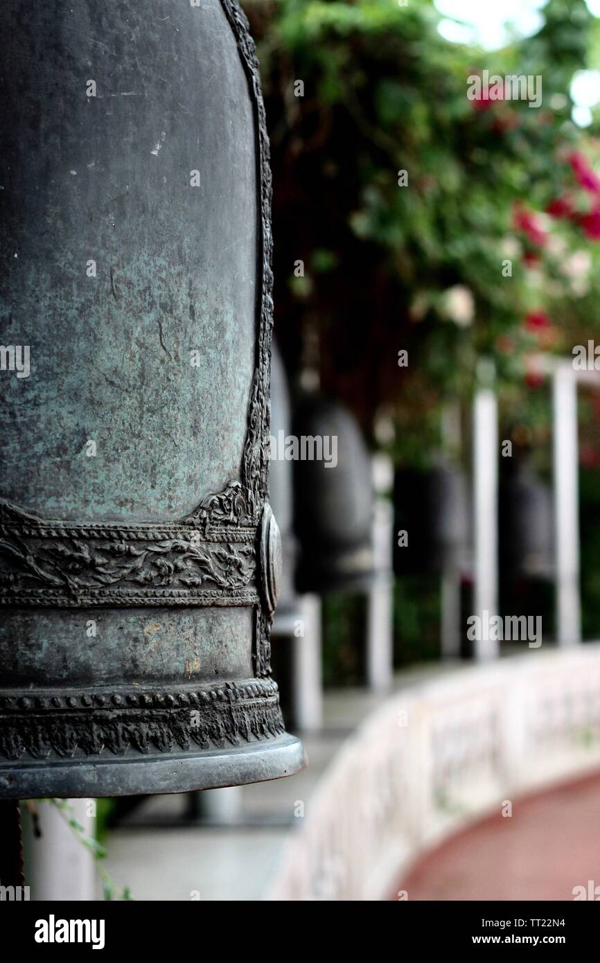 Row of bells Stock Photo - Alamy