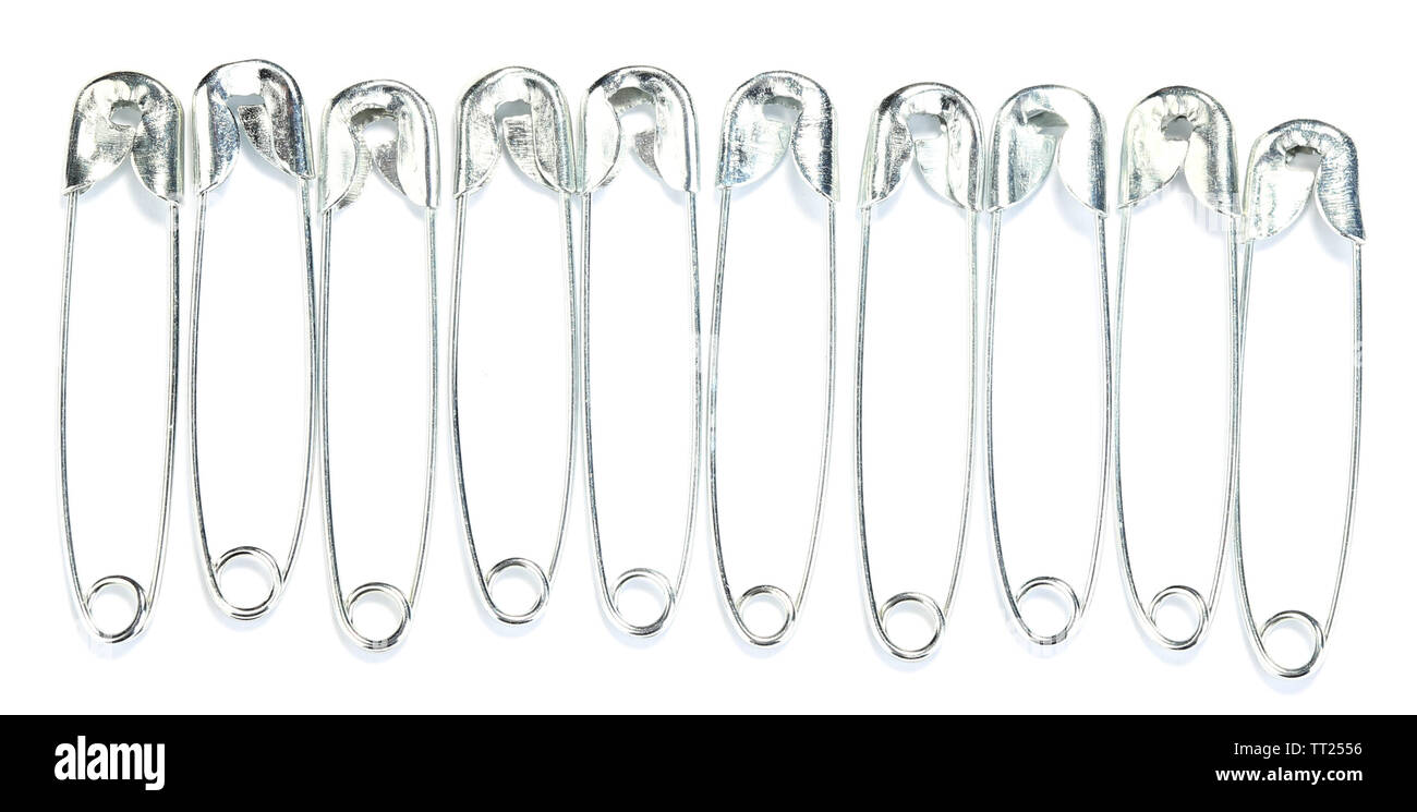 Safety pins isolated hi-res stock photography and images - Alamy