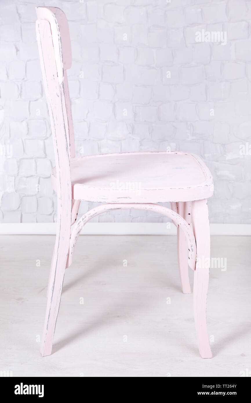 Old wooden chair, close up Stock Photo - Alamy