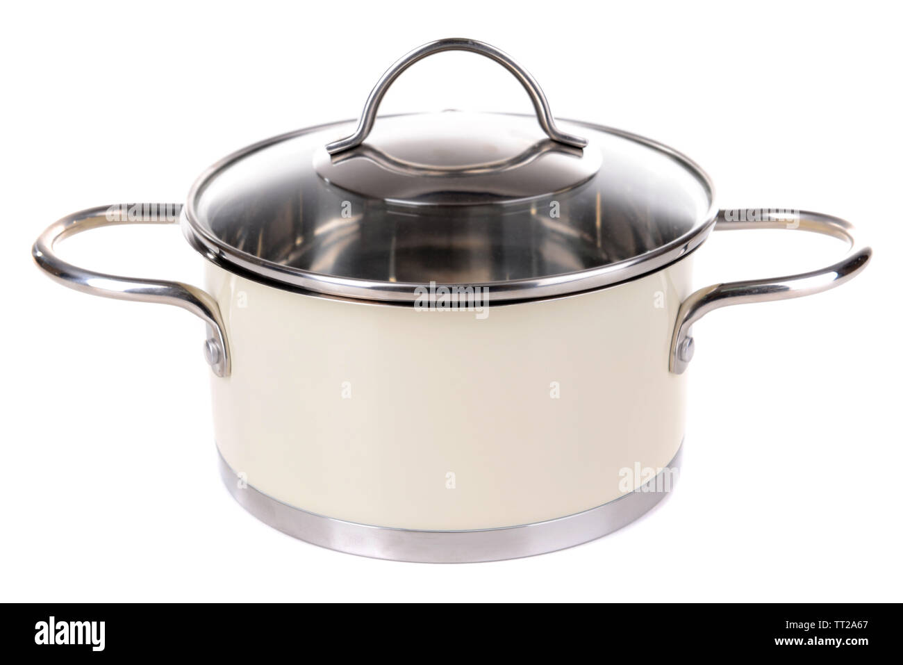 Pan isolated on white Stock Photo - Alamy