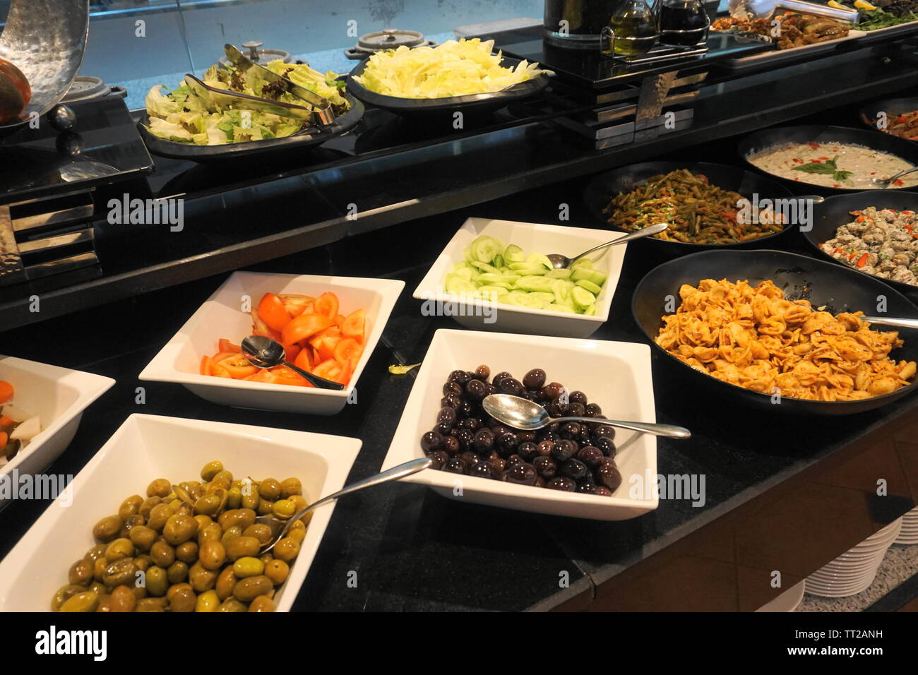 Buffet Dinner in Amman, Jordan Stock Photo - Alamy