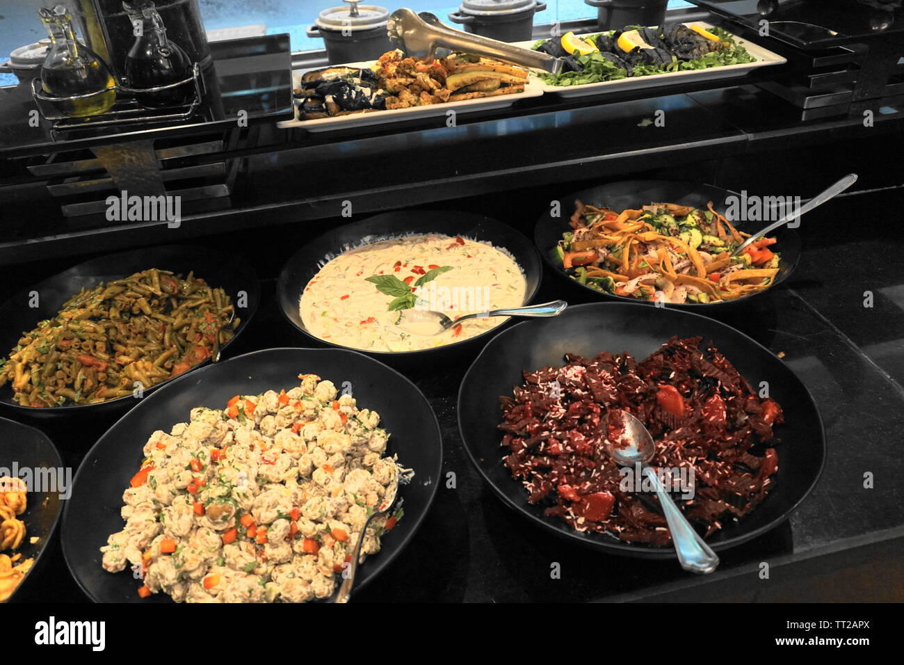 Buffet Dinner in Amman, Jordan Stock Photo - Alamy