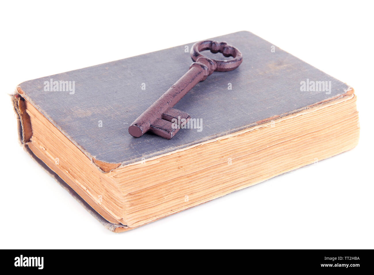 Vintage key book Cut Out Stock Images & Pictures - Alamy