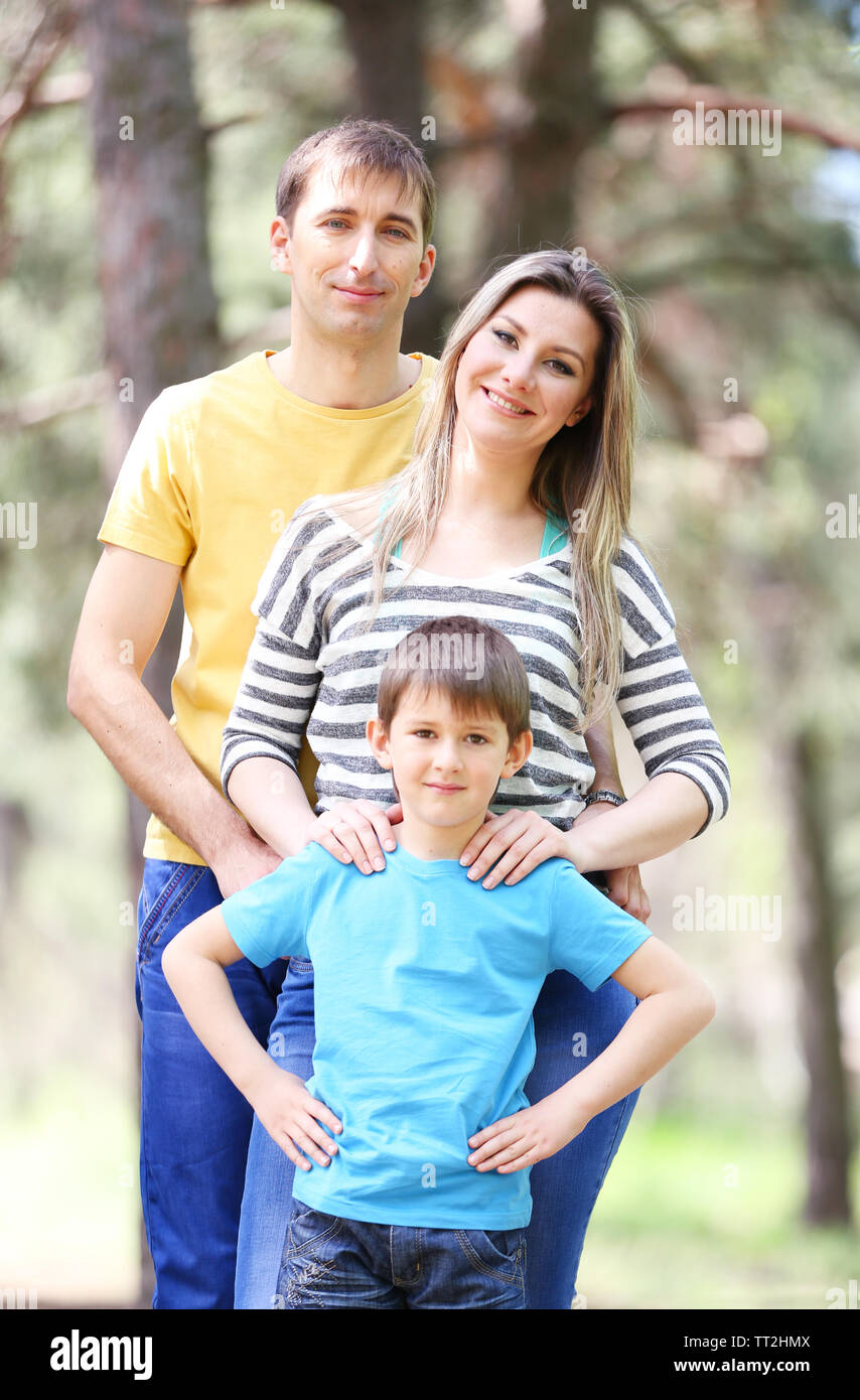 Kid dad mom walk parents hi-res stock photography and images - Alamy