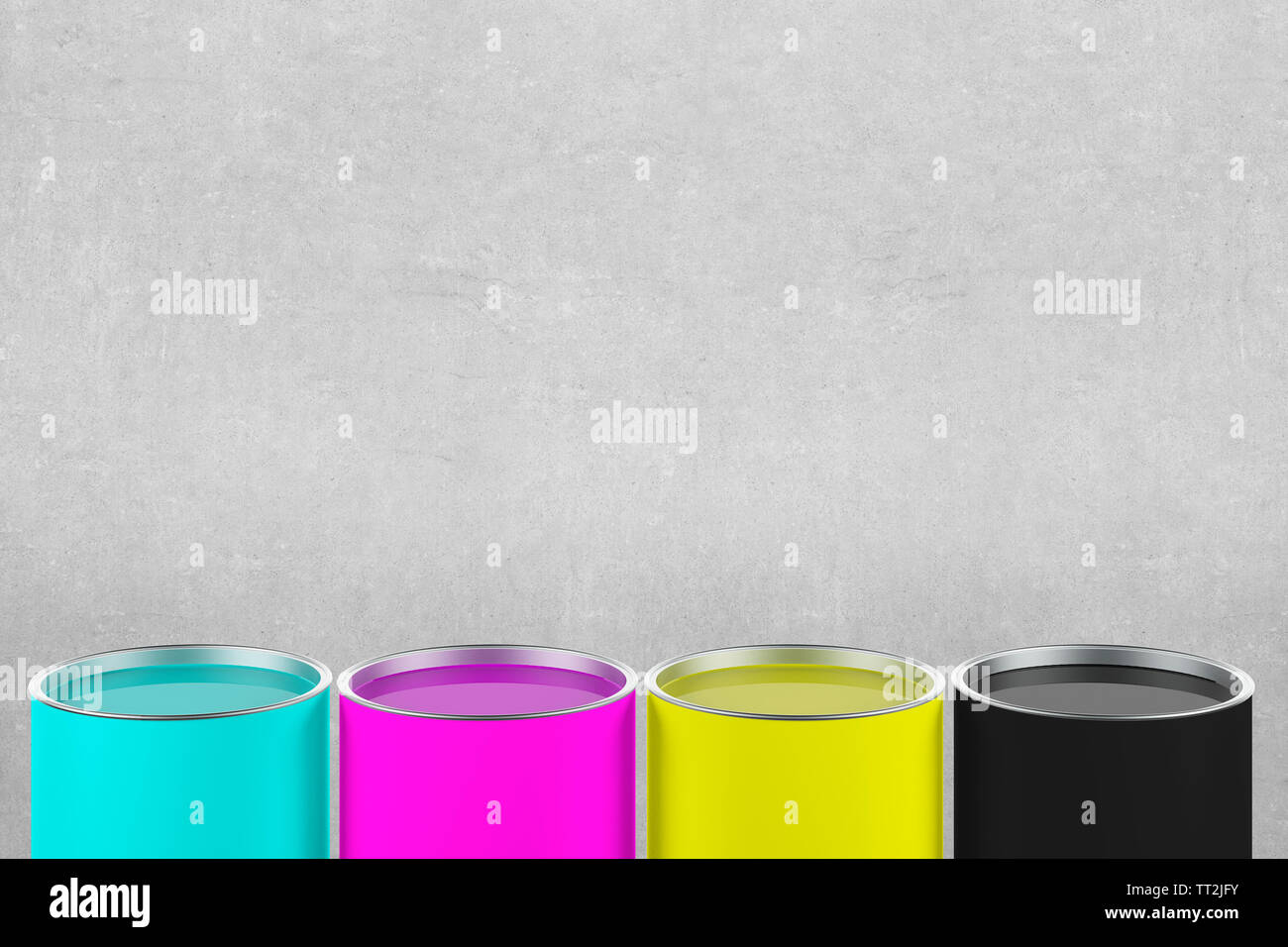 Colour buckets hi-res stock photography and images - Alamy