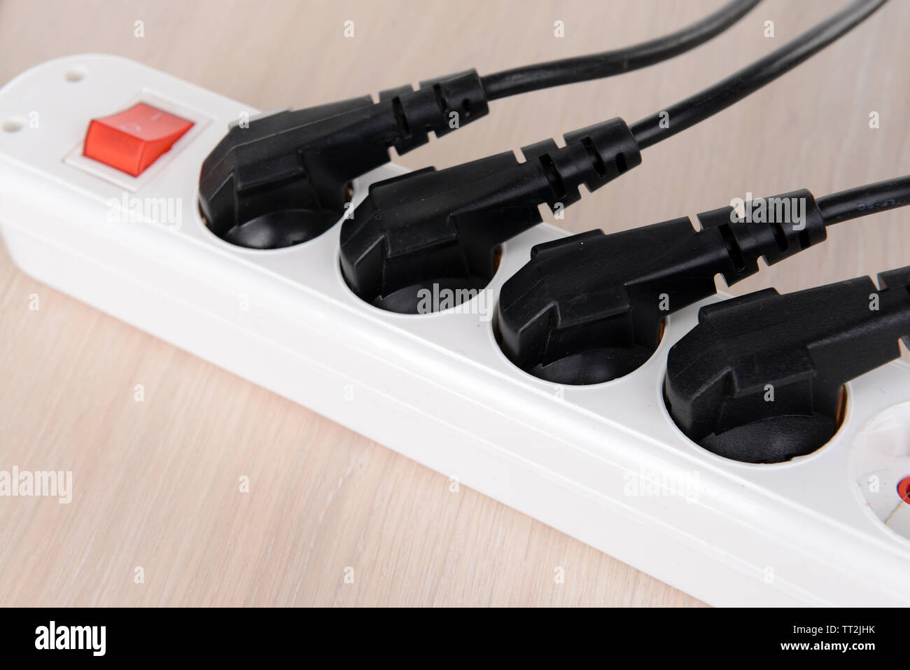 Too many plugs hi-res stock photography and images - Alamy