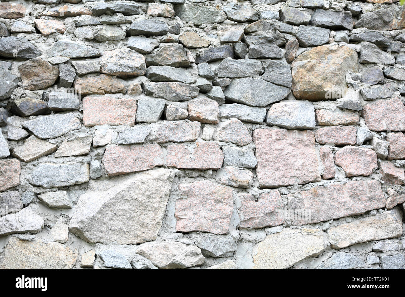 Stone wall background Stock Photo - Alamy