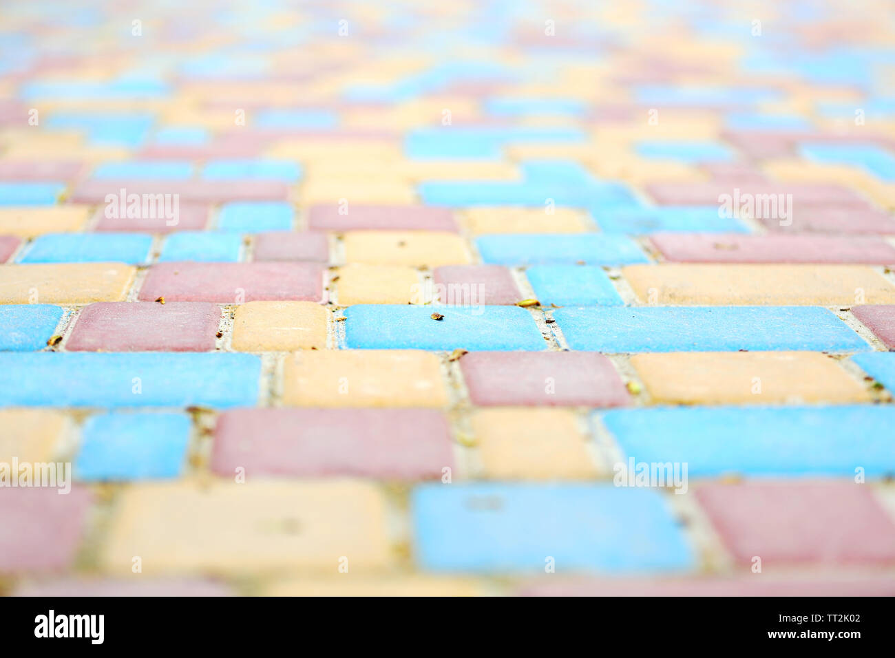 Colorful pavement background Stock Photo - Alamy
