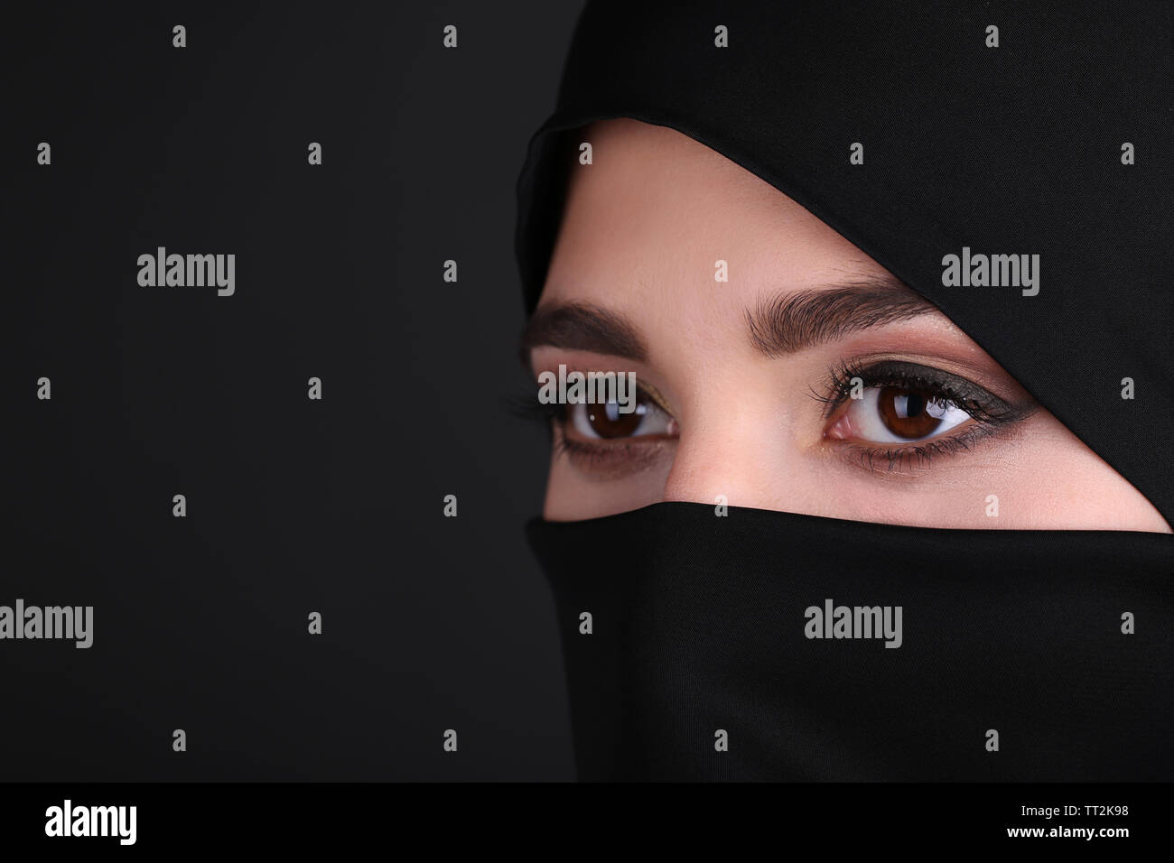 Arabic Eyes Burka