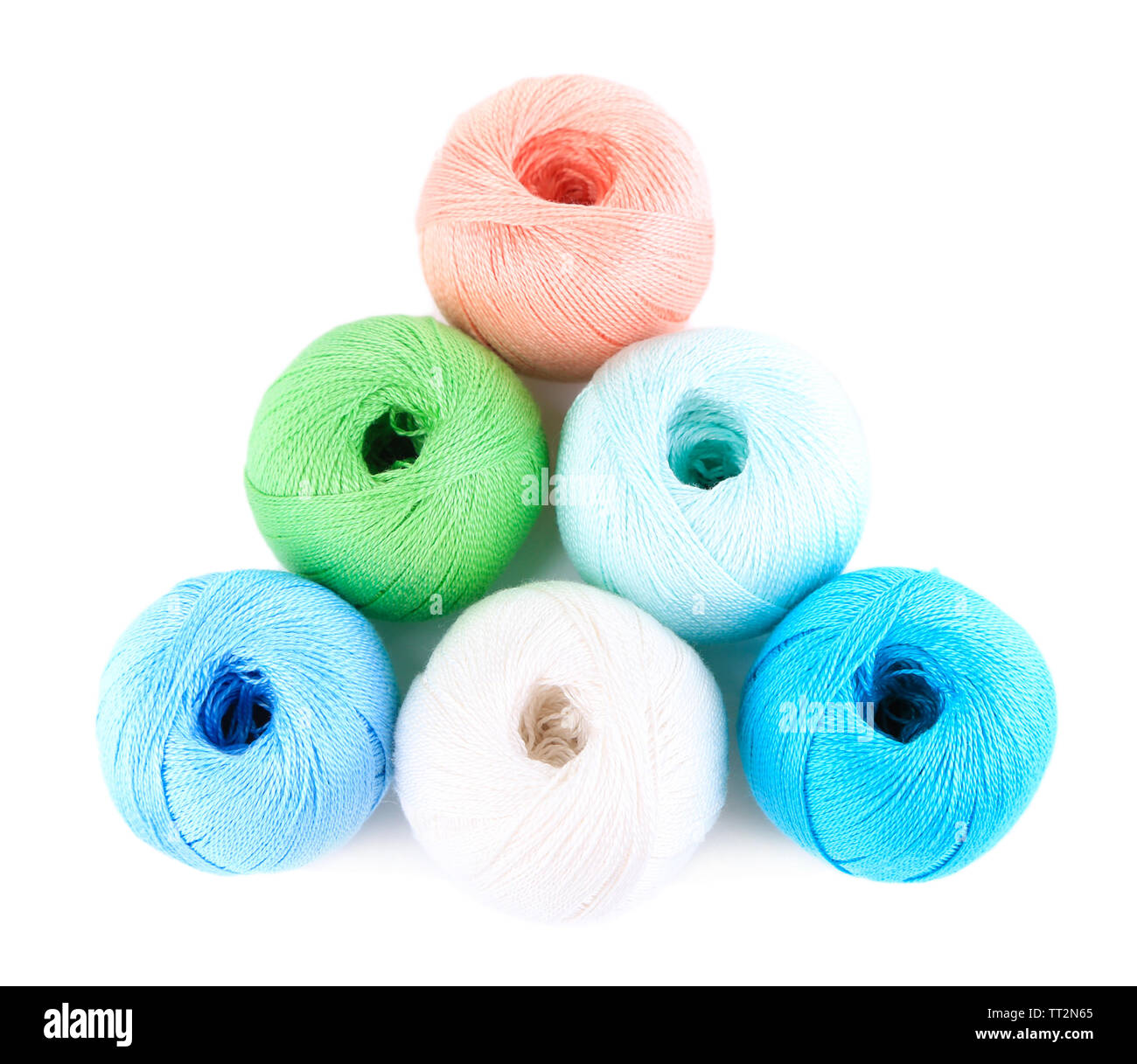 Hand made colorful cotton Cut Out Stock Images & Pictures - Alamy