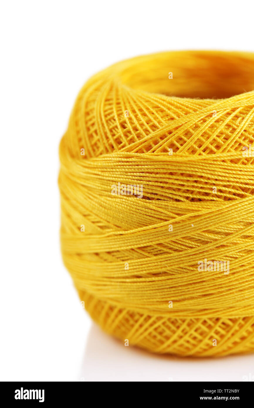 Colorful clew isolated on white Stock Photo - Alamy