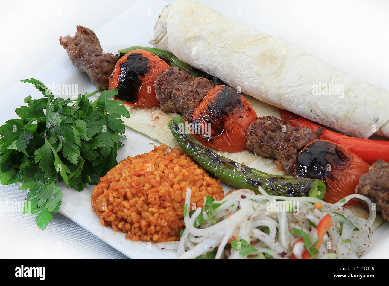 Kiyma kebabi hi-res stock photography and images - Alamy
