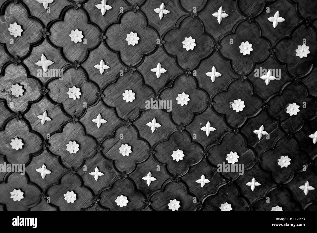 Beautifully carved wooden ceiling of Nana Phadnavis Wada (Palace ...
