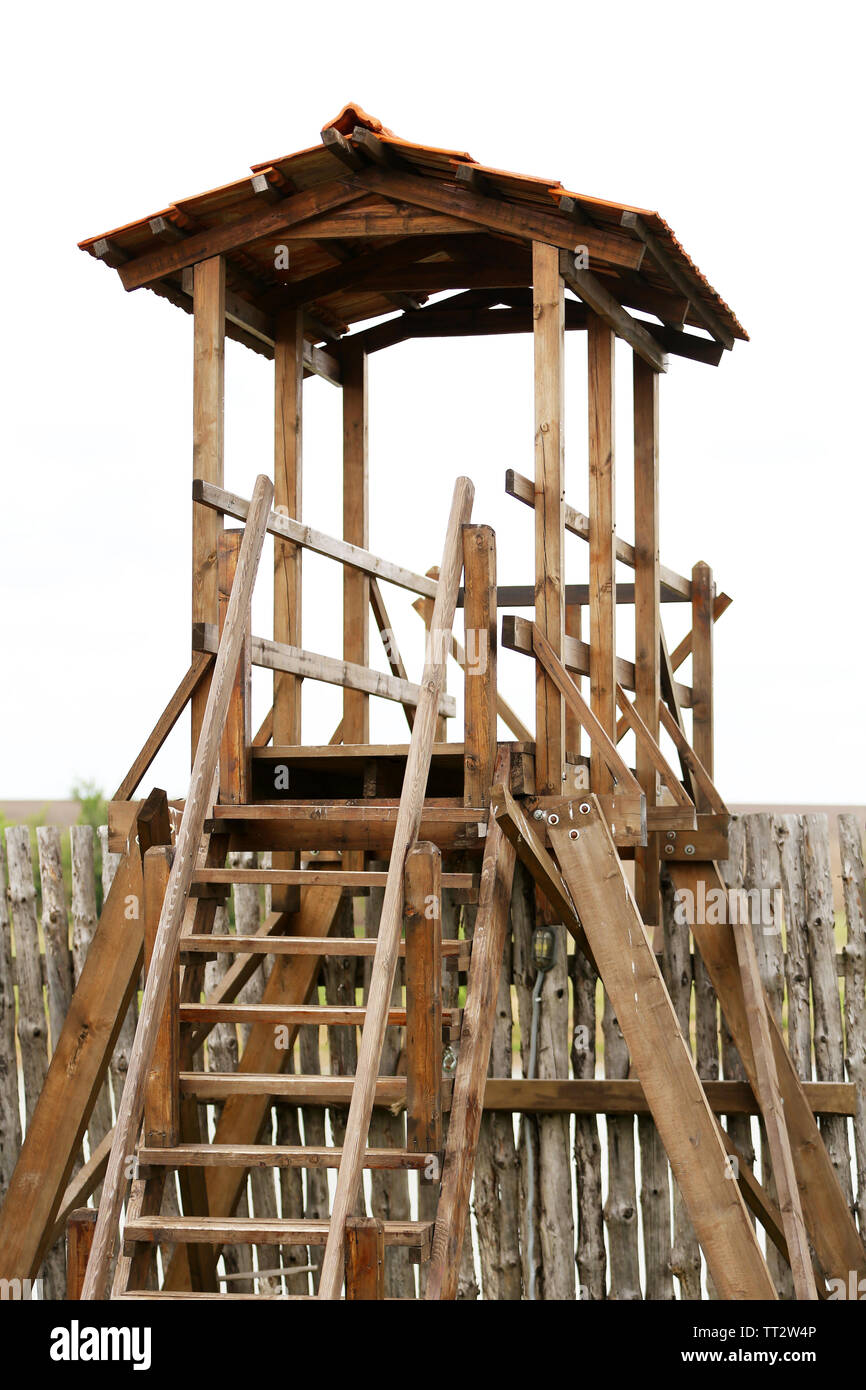 Old retro wooden shack Stock Photo - Alamy