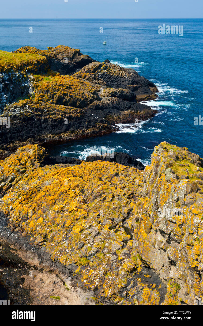 Carrick Island. Larrybane Bay. Causeway Coastal Route. Antrim County ...