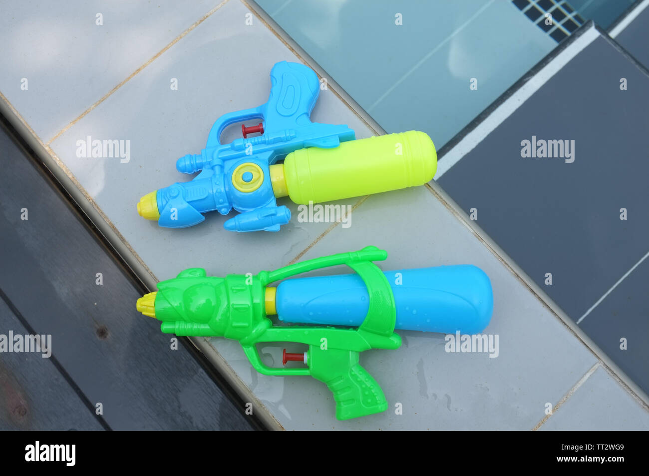Plastic water gun . Concept Songkran Festival : Thai Water Festival ...