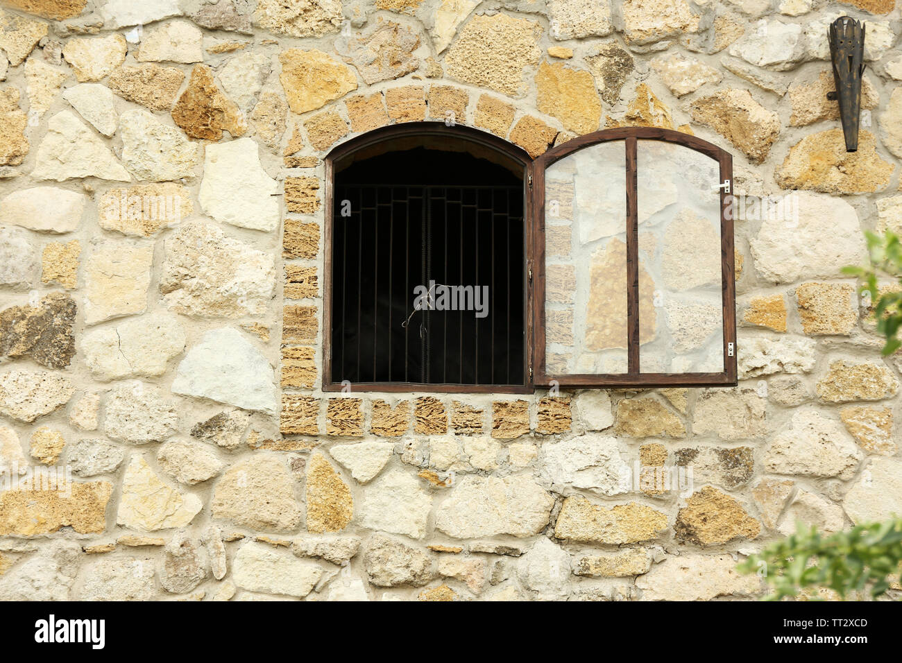 Old retro wooden window Stock Photo - Alamy