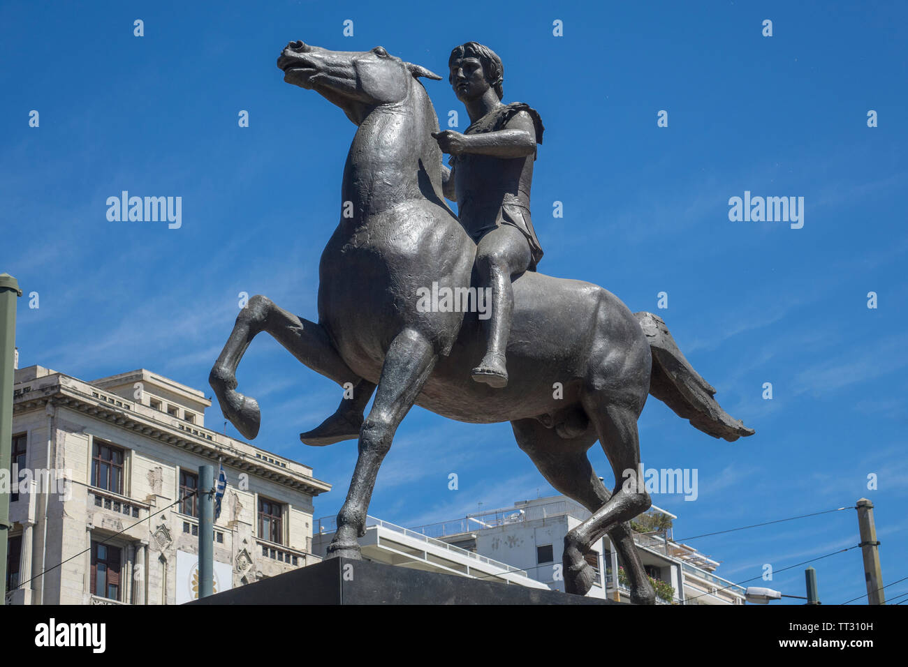 Alexander the great horse statue hi-res stock photography and images ...