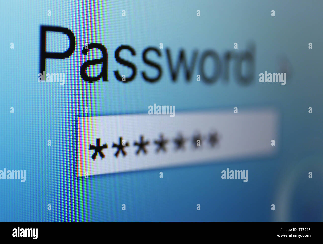 Logon password box hi-res stock photography and images - Alamy