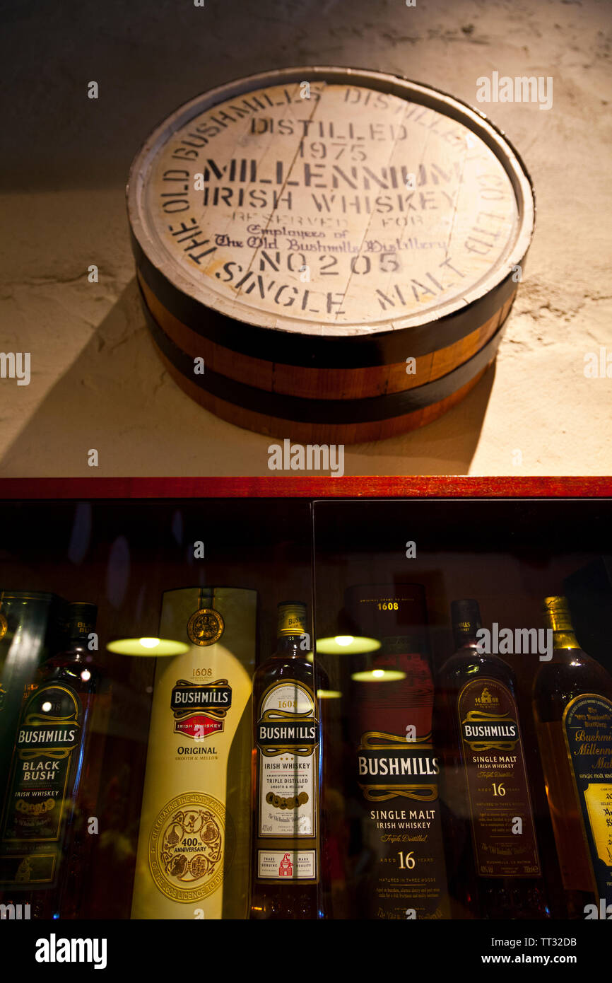 Old Bushmills Distillery. Bushmills Village. Causeway Coastal Route ...