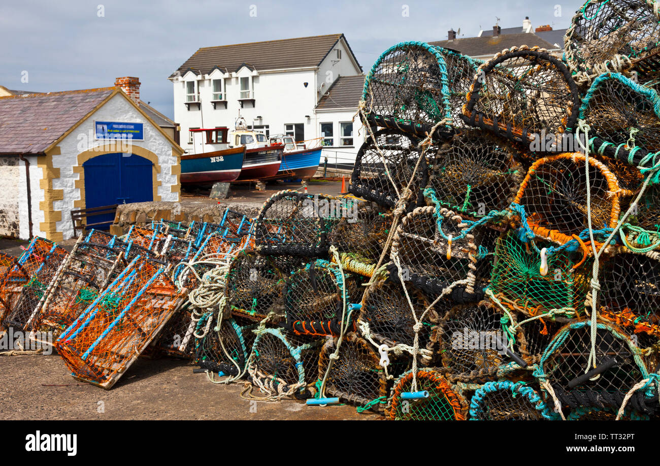 Harbour. Portballintrae Village. Causeway Coastal Route. Antrim County ...