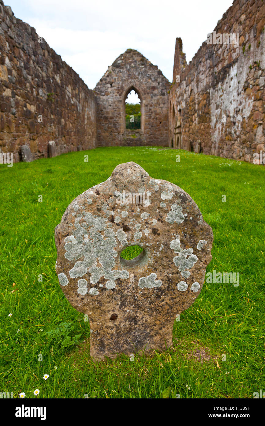Julie MacQuillan grave. Bonamargy Friary. Ballycastle Village. Causeway ...
