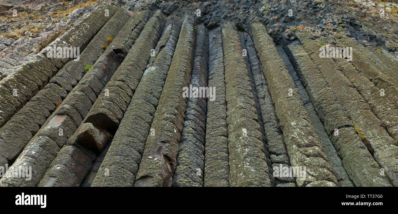 Organ Pipes Basalt Columns. The Giant's Causeway. World Heritage Site ...
