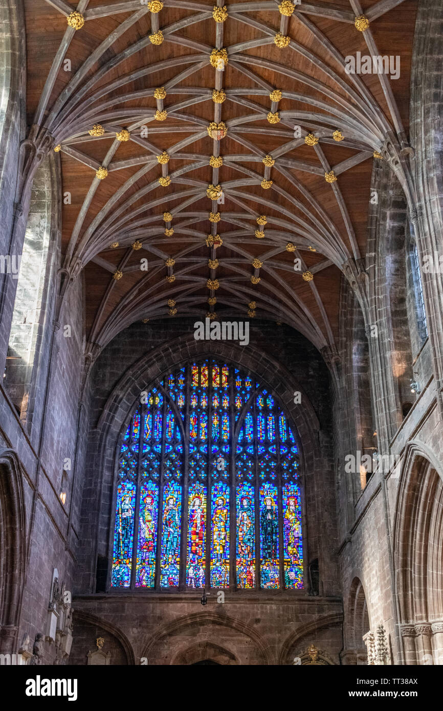 Inside chester cathedral hi-res stock photography and images - Alamy