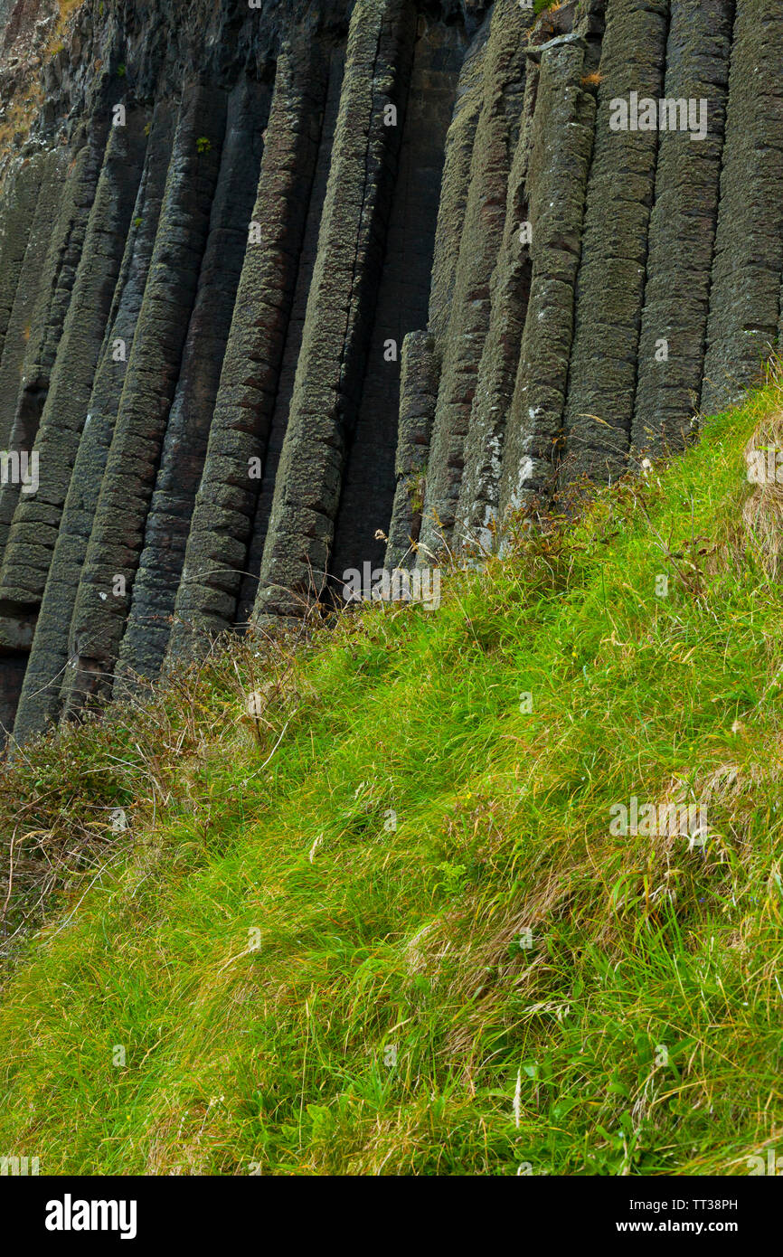 Organ Pipes Basalt Columns. The Giant's Causeway. World Heritage Site ...