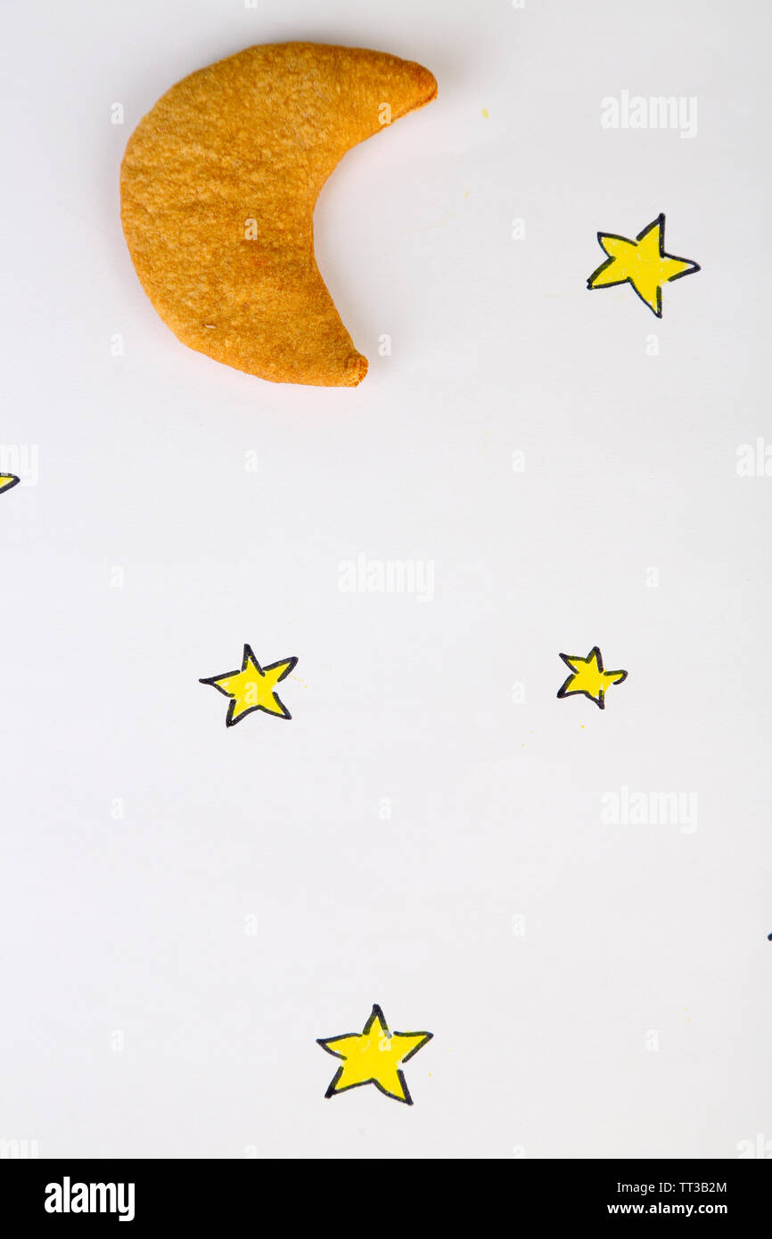 Beautiful still life composition with cookie. Food art concept ...