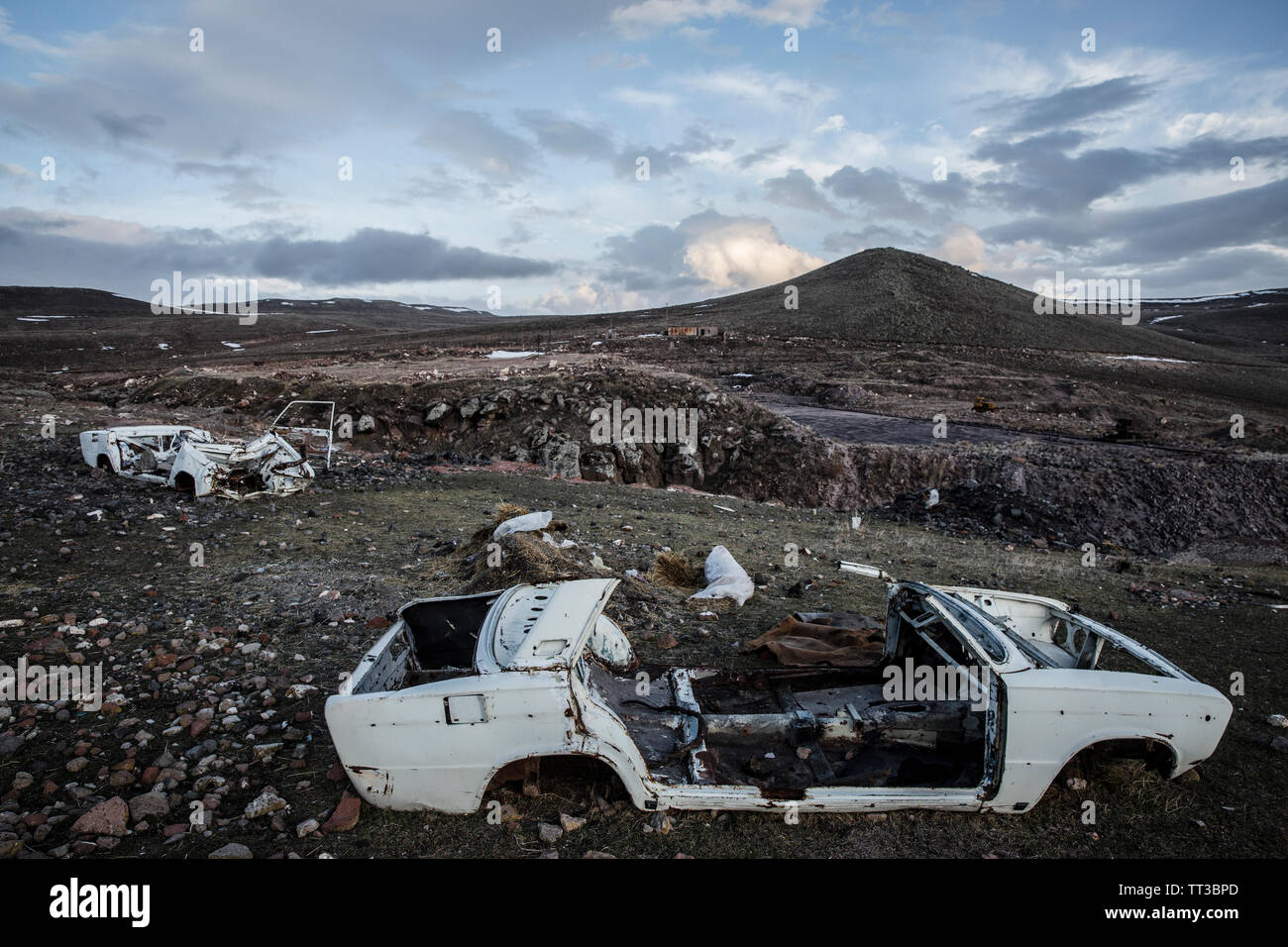 Lada ruins landscape near Mastara. Armenia Stock Photo - Alamy