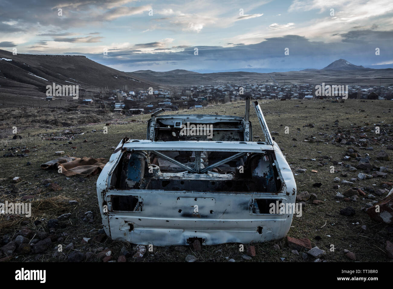 Lada ruins landscape near Mastara. Armenia Stock Photo - Alamy