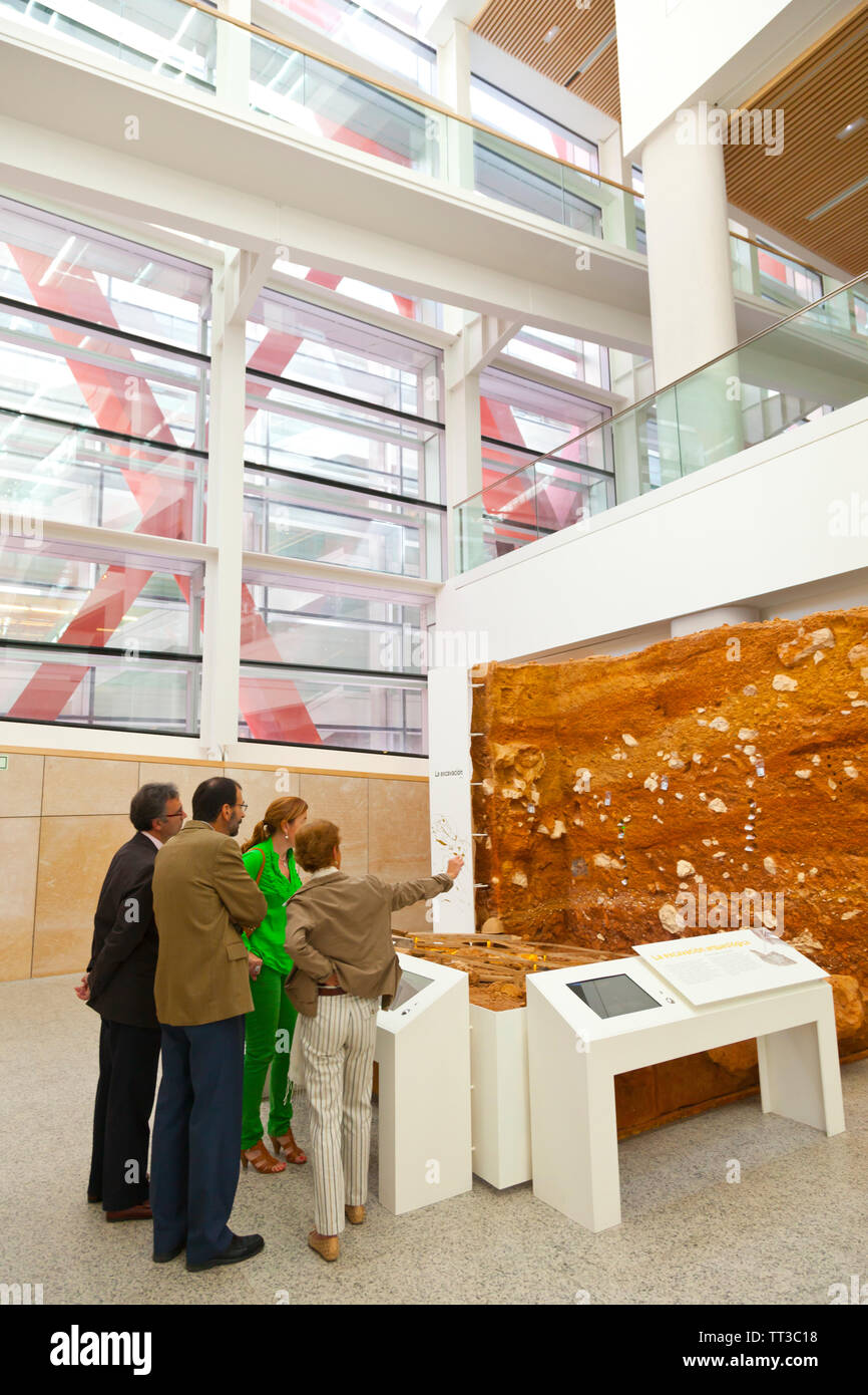 Museo de la Evolución Humana, Burgos, Castilla y León, Spain. Human ...