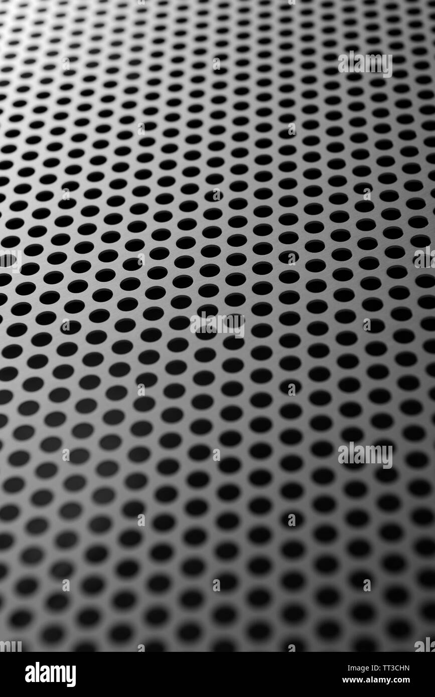 Perforated texture black dot Black and White Stock Photos & Images - Alamy