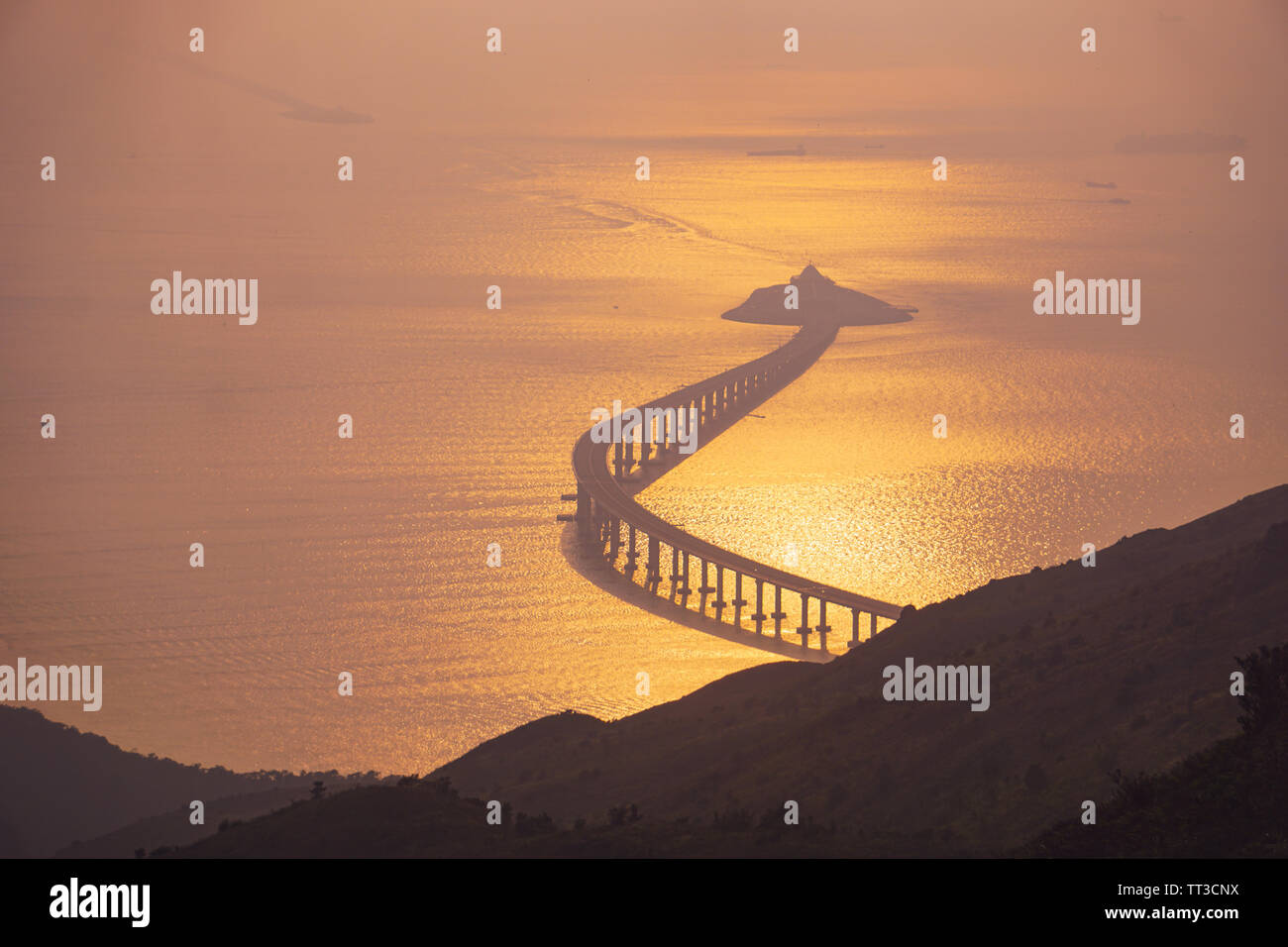 Bridge coming out of nowhere Stock Photo - Alamy