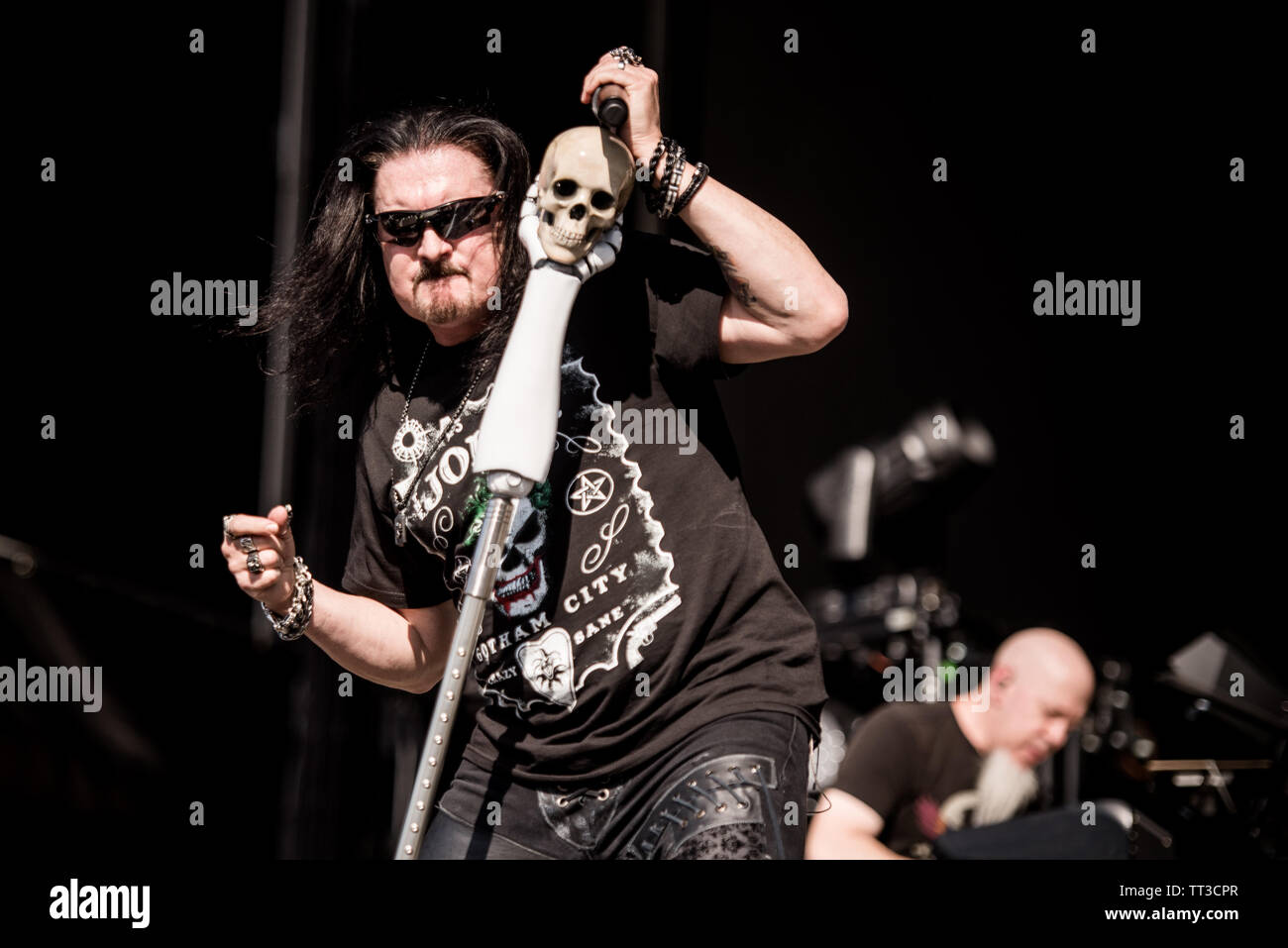 James LaBrie, singer of the American rock band Dream Teather ...