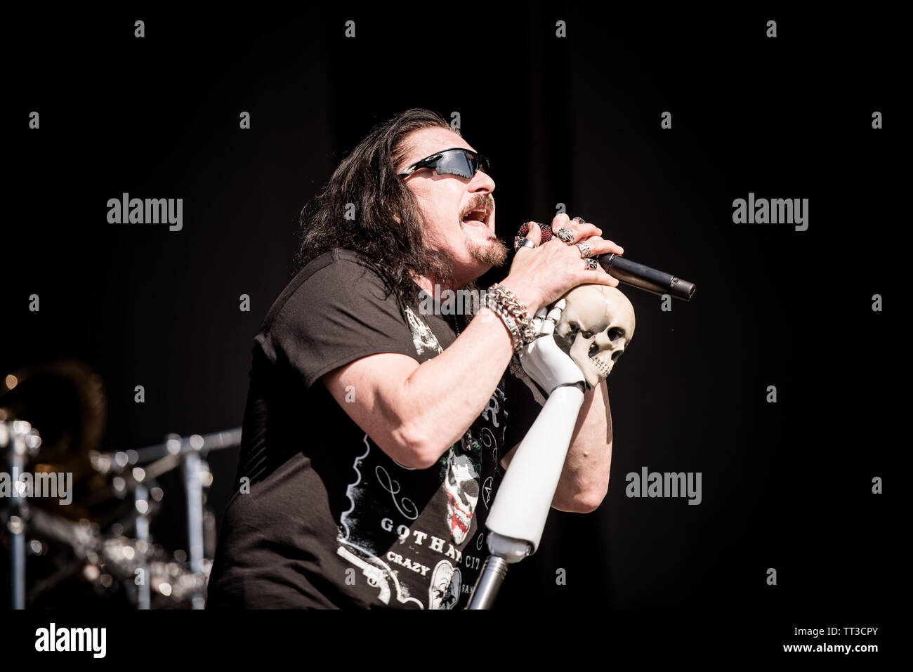 James LaBrie, singer of the American rock band Dream Teather ...
