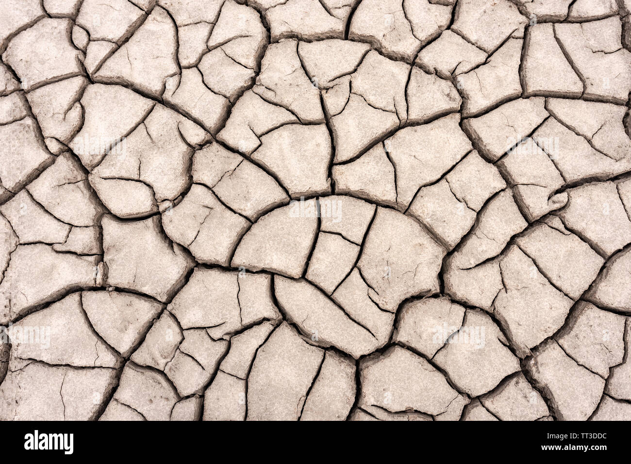 Dried out soil with cracks when dry. Desert Stock Photo - Alamy