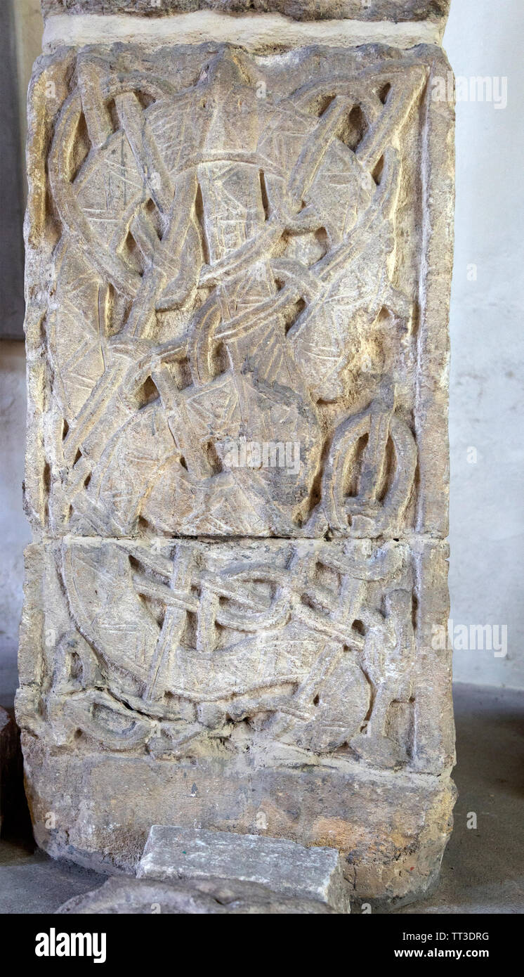 Anglo Saxon carved stone crosses from 9th-11th century, Holy Cross ...