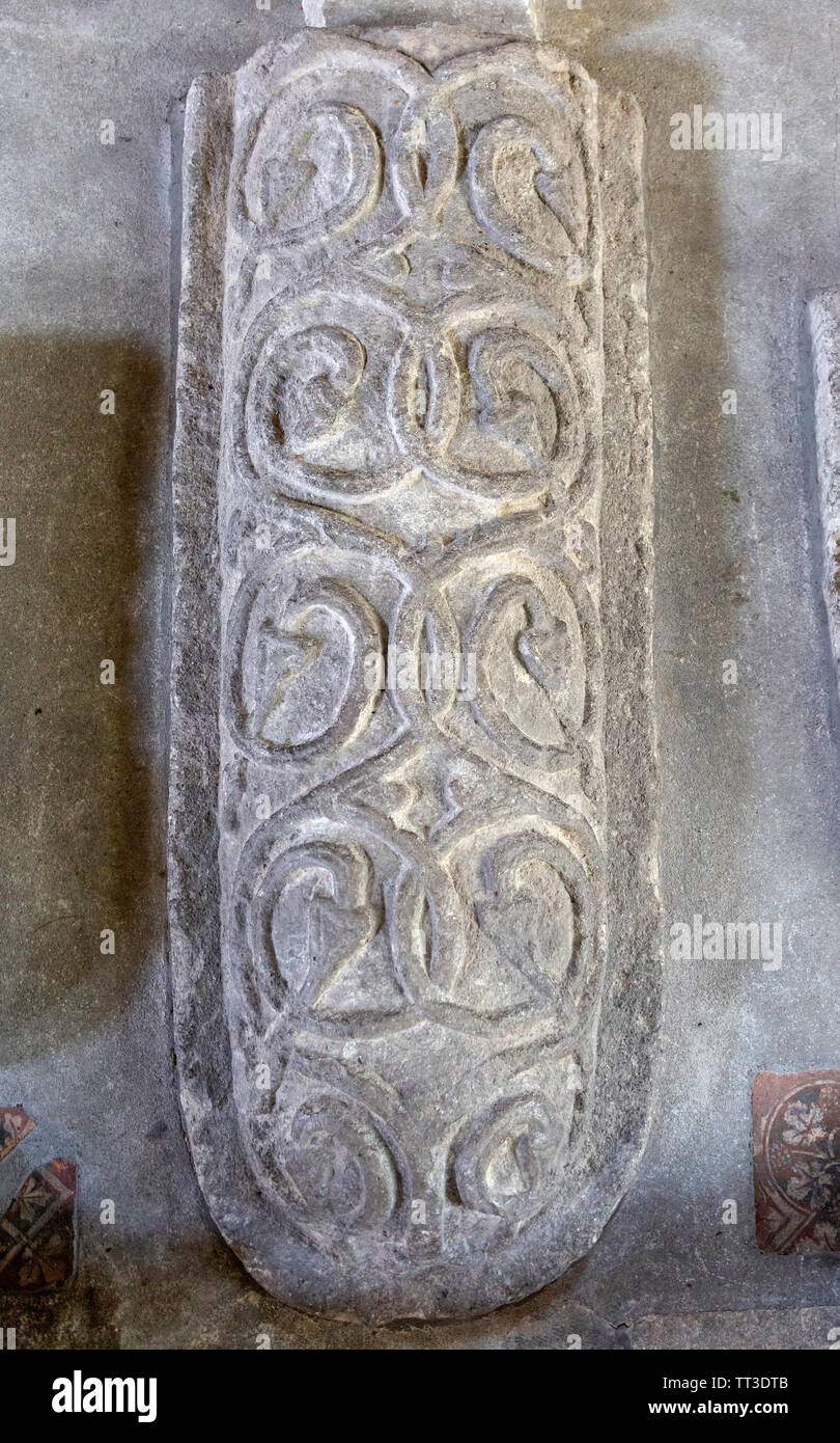 Anglo saxon carved stone hi-res stock photography and images - Alamy