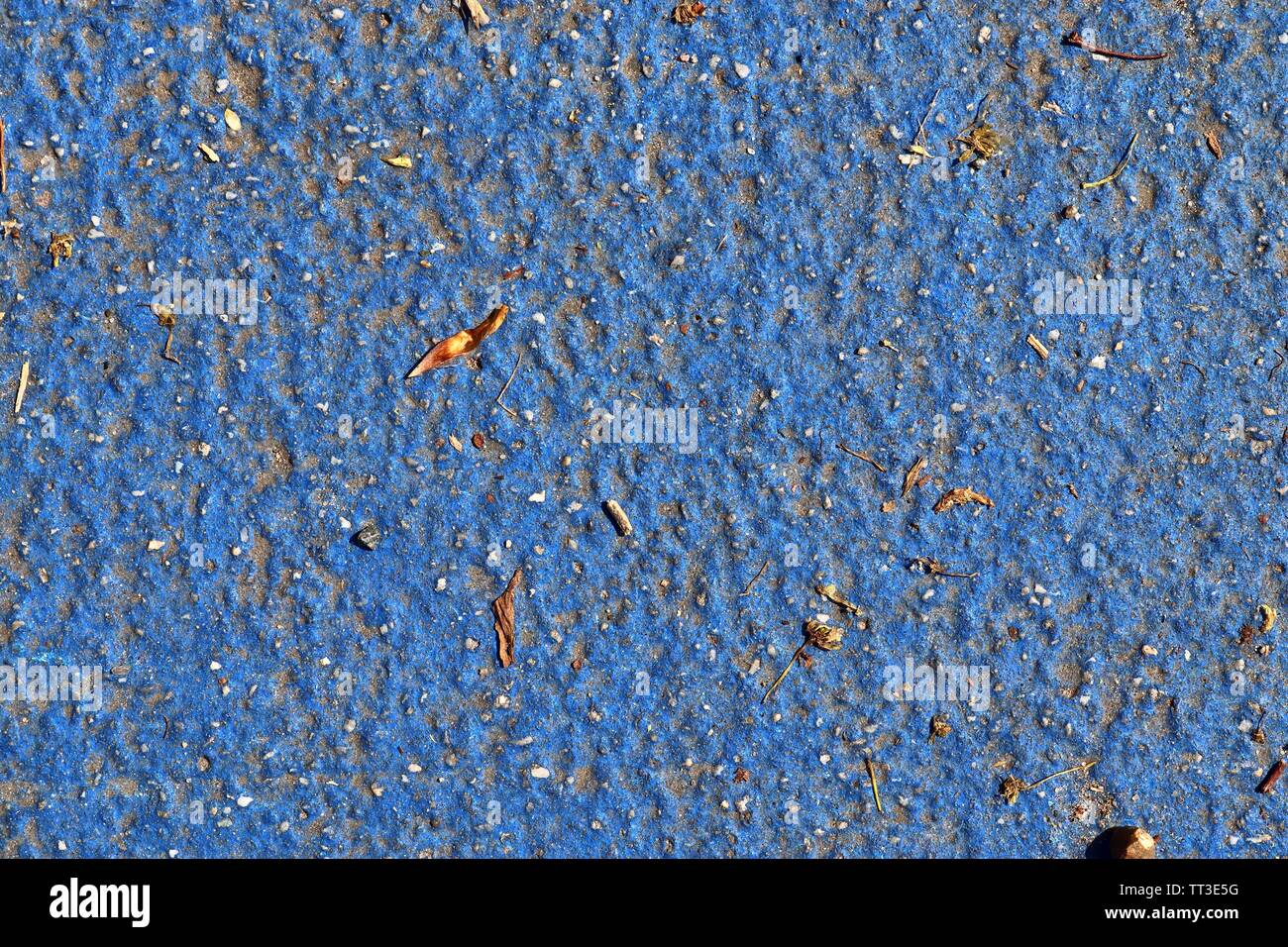 Close up detailed view on different street ashpalt surfaces colored in ...